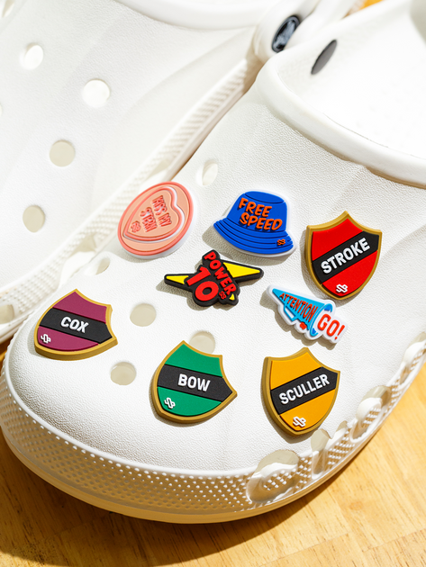 Pin Badges & Croc Charms – Square Blades