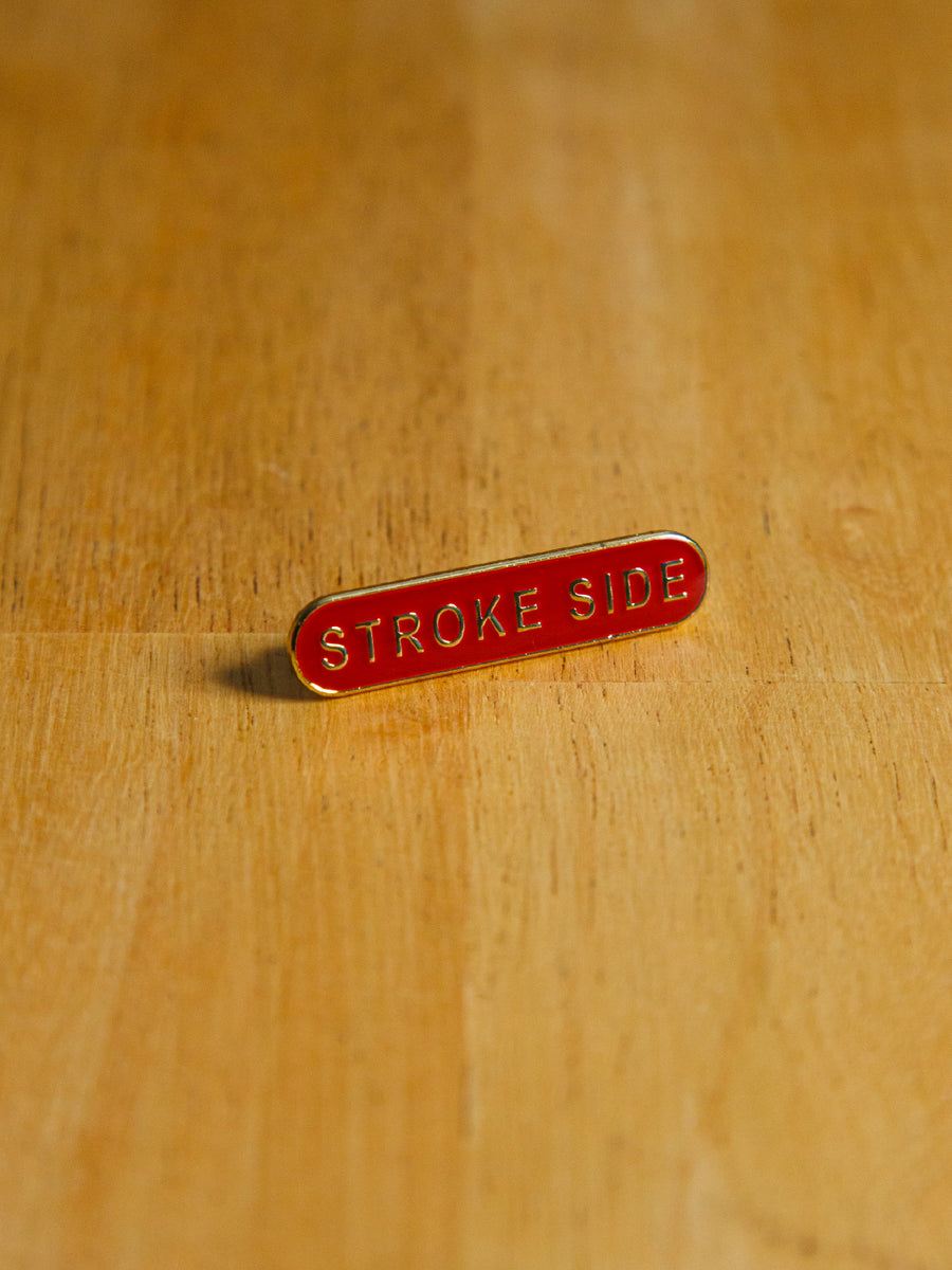 Rowing Pin Badge – Square Blades